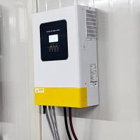 China 48V 5.5kW 6.2kW Single Phase Pure Sine Wave MPPT Hybrid Solar Inverter Off Grid with EQ Battery Function for sale