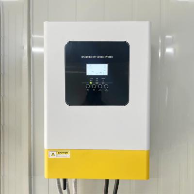 China 48V 5.5kW 6.2kW Single Phase Pure Sine Wave MPPT Hybrid Solar Inverter Off Grid with EQ Battery Function for sale