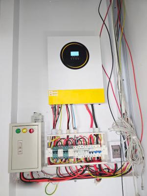 China Hybrid Solar Inverter 48V 8.5kW 11kW Single Phase Pure Sine Wave Off Grid MPPT Built-in Charger for sale