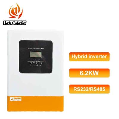 China 48V 5500W 6200W Solar Hybrid Inverter 1 Phase MPPT 500VDC Pure Sine Wave Parallel 12 Units for sale