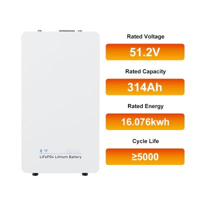 China Compact Floor Mounted 16kWh Battery System 58.4V Charge Voltage for sale