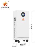 China Portable Home Backup Power 51.2V 300Ah 15.36kWh Touch Screen Remote Monitoring Reliable for sale