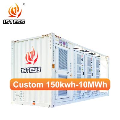 China 20HQ All-in-One Containerized BESS AC/DC Coupling Smart HVAC Fire Protection Outdoor Plug-and-Play 860-1720kWh for sale