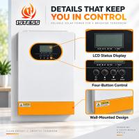 China 1stess 48V Off-Grid Solar Inverter With MPPT Charge Controller, 220/230V Pure Sine Wave Output For Home Energy Storage for sale