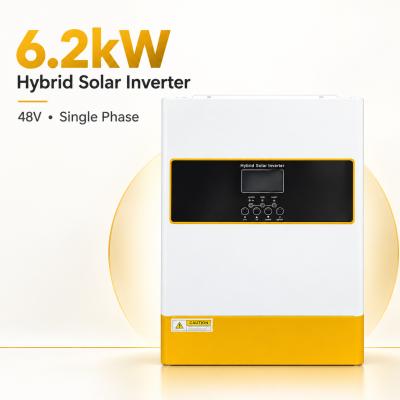 China 1stess 6.2kW 48V Hybrid Solar Inverter With 120A MPPT Charger for sale