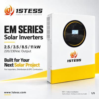 China EM Series Solar Inverters: 2.5kW, 3.5kW, 8.5kW And 11kW for sale