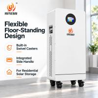 China 1stess 51.2V 300Ah 15.36kWh LiFePO4 Home Storage Battery With Wheels for sale