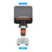 China High Resolution 12MP Coin Digital Microscope For Mobile Repair MacOS for sale
