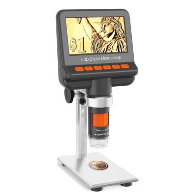 China Real 5MP Coin Inspection Microscope With Tv Output 250x Used Education for sale
