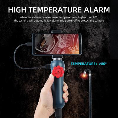 China 180 Degree Articulating Inspection Camera 720P USB 3 Mm Articulating Borescope for sale
