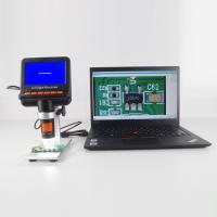 China HD 1080P 500x 4.3 Inch Portable Stand Alone Lcd Digital Microscope Fluorescence for sale