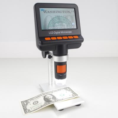 China DM042 LCD Digital Microscope Soldering Polarizing Mac OS Compatible With Software for sale