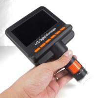 China High Resolution 12MP Coin Digital Microscope For Mobile Repair MacOS for sale