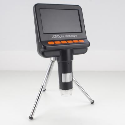 China 5MP 4.3 Inch Lcd Wireless Microscope 1200x LCD Digital Microscope for sale