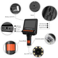 China 4.3 Inch LCD Digital Microscope With Monitor Polarizer 2592x1944 for sale