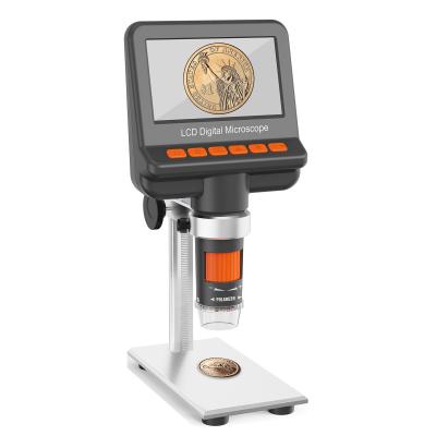 China LCD 12MP High Resolution Digital Microscope Screen 1200x Magnification for sale