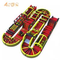 China Popular Design  Obstacle Course Jumping Castle For Kids Inflatable Bouncer Inflatable Obstacle Course for sale