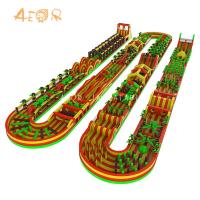 China Popular Design  Obstacle Course Jumping Castle For Kids Inflatable Bouncer Inflatable Obstacle Course for sale