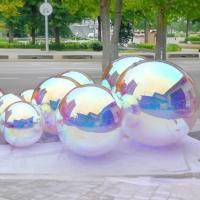 China 120CM Colorful PVC Inflatable Mirror Ballon For Decorative Purpose For Party And Events for sale