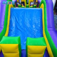 China Customized PVC inflatable equipment jump bounce castle bouncy obstacle giant inflatable obstacle course for sale