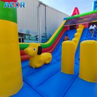 China outdoor big fun city custom size jumping bounce house inflatable amusement park for sale