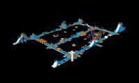 China 46x76 Meter Floating Inflatable Water Slide And Obstacle Course Aqua Park For Summer for sale