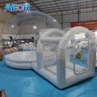 China transparent inflatable bounce bubble house fun dome bubble house with balloon for sale