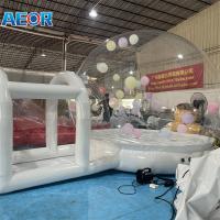 China transparent inflatable bounce bubble house fun dome bubble house with balloon for sale