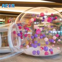 China Party inflatable balloon bubble house new design commercial grade transparent dome inflatable bubble balloon house for sale
