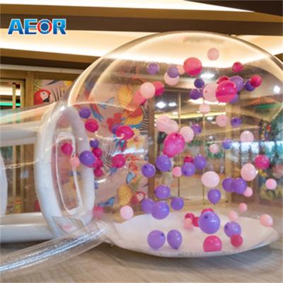 China inflatable balloon bubble house transparent dome inflatable bubble balloon house for kids for sale
