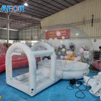 China inflatable balloon bubble house transparent dome inflatable bubble balloon house for kids for sale