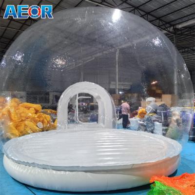 China Party inflatable balloon bubble house new design commercial grade transparent dome inflatable bubble balloon house for sale