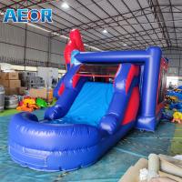 China Inflatable Spider Man Castle Combo Commercial Inflatable Bouncy Jumping Castle for sale