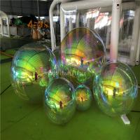 China 120CM Colorful PVC Inflatable Mirror Ballon For Decorative Purpose For Party And Events for sale