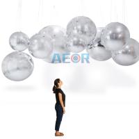 China Gaint  PVC Inflatable Mirror Ball for Party Decor and Event with Customizable Design for sale