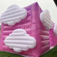 China Outdoor Event Inflatable Cube Tent Large Portable Inflatable Nightclub for sale