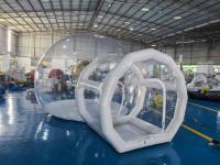 China Inflatable Bubble Tent Clear Igloo PVC Dome Tent Commercial Inflatable Bubble House For Kids for sale