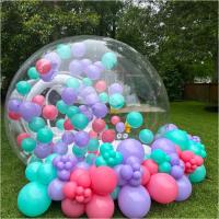 China Kids Party Infaltable Bubble House Clear Crystal Igloo Dome 10ft Inflatable Tent for sale