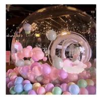 China Kids Party Infaltable Bubble House Clear Crystal Igloo Dome 10ft Inflatable Tent for sale