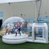 China Hot Sale Inflatable Dome Bubble House Clear Transparent Tent  For Balloons Flying Inside for sale