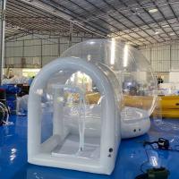 China Hot Sale Inflatable Dome Bubble House Clear Transparent Tent  For Balloons Flying Inside for sale