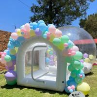 China Transparent Popular Inflatable Bubble Tent Igloo Tent Dome House Glamping Pvc for sale
