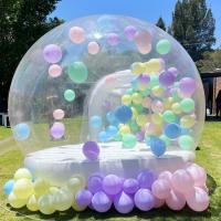 China Transparent Popular Inflatable Bubble Tent Igloo Tent Dome House Glamping Pvc for sale