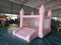China Party Pink Bounce Castles Jump Play House Bouncy Inflatable Bounce House for sale