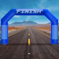 China Factory Customized Air Arch Sponsor Branding Start Finish Line Sports Advertising Inflatables for sale