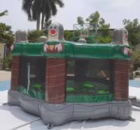 China Interactive Inflatable Human Whack-a-Mole Game Customized Interactive Game with Blower Repair Kit for sale