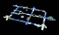China 65x38 Meter  Inflatable Floating Water Park Games Inflatable Fun Aqua Park Equipment for sale