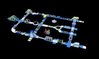 China 65x38 Meter  Inflatable Floating Water Park Games Inflatable Fun Aqua Park Equipment for sale