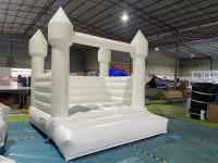 China Commercial Grade Wedding White Bounce House For Outdoor Wedding Party Events for sale