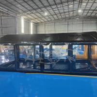 China Transparent Inflatable Car Garage Capsule Tent Outdoor Inflatable Car Cover Tent for sale